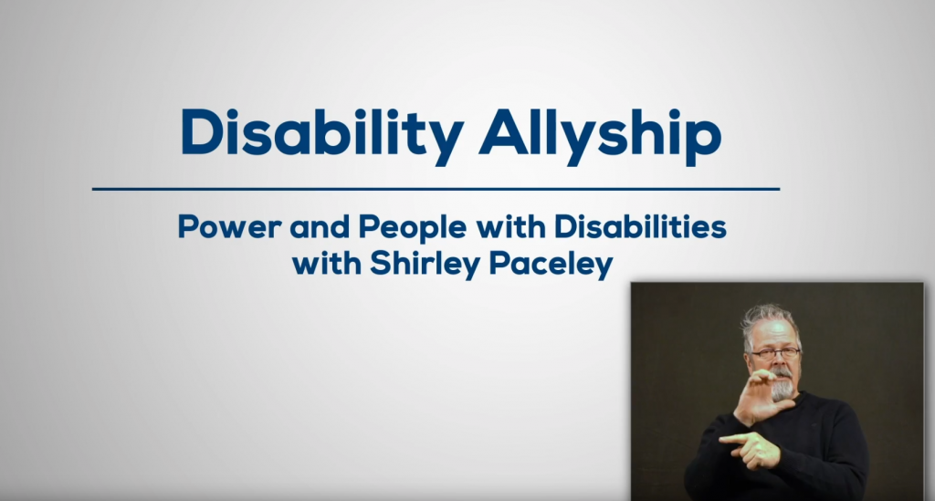 Disability Allyship Videos - Disability Rights Washington