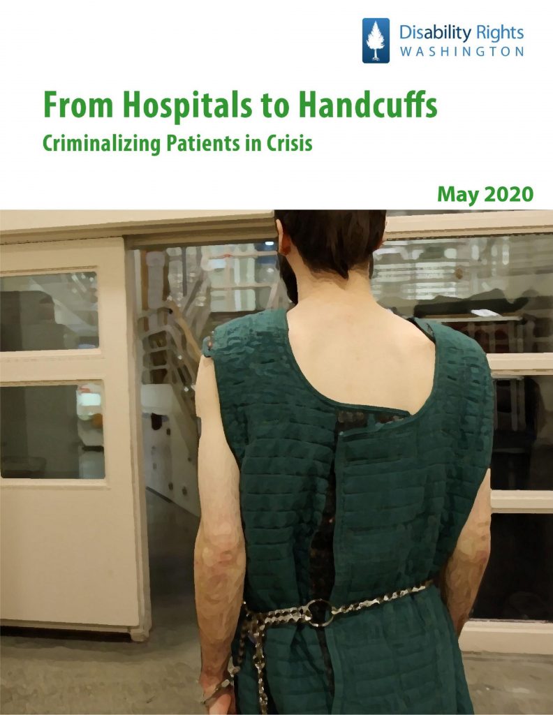 report cover page - Disability Rights Washington